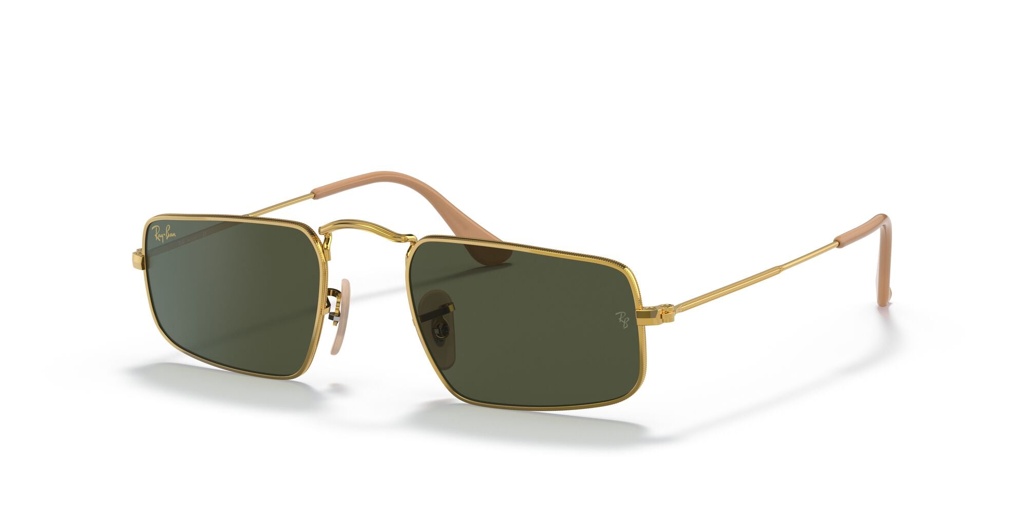 Ray-Ban Julie 0RB3957 919631 52 Gold/ Green – Blue Star Eyewear